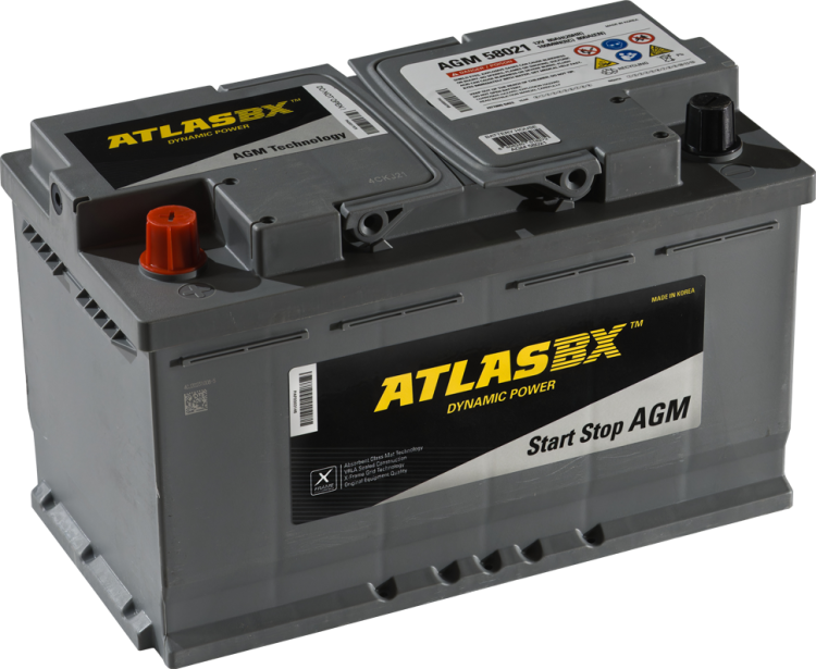 ATLAS AGM SA 58021 в наличии аккумуляторная батарея серии в интернет магазине katod.ru