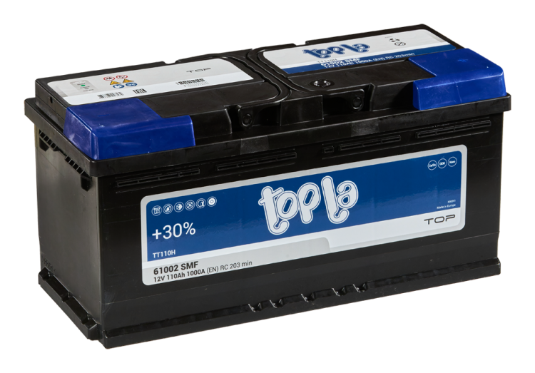 TOPLA Top TT110H 61002 АКБ этой серии по низкой цене в Санкт-Петербурге ...